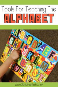 Tools For Teaching The Alphabet - Raising Hooks