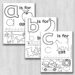 Fun Alphabet Learning Worksheets - Raising Hooks