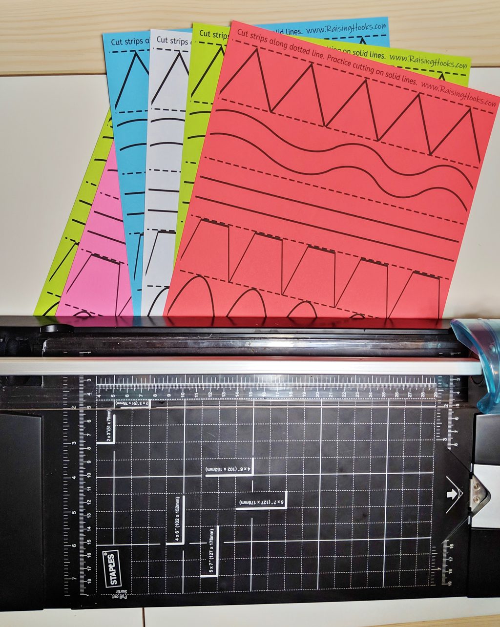 Scissor Practice Print-Out - Raising Hooks