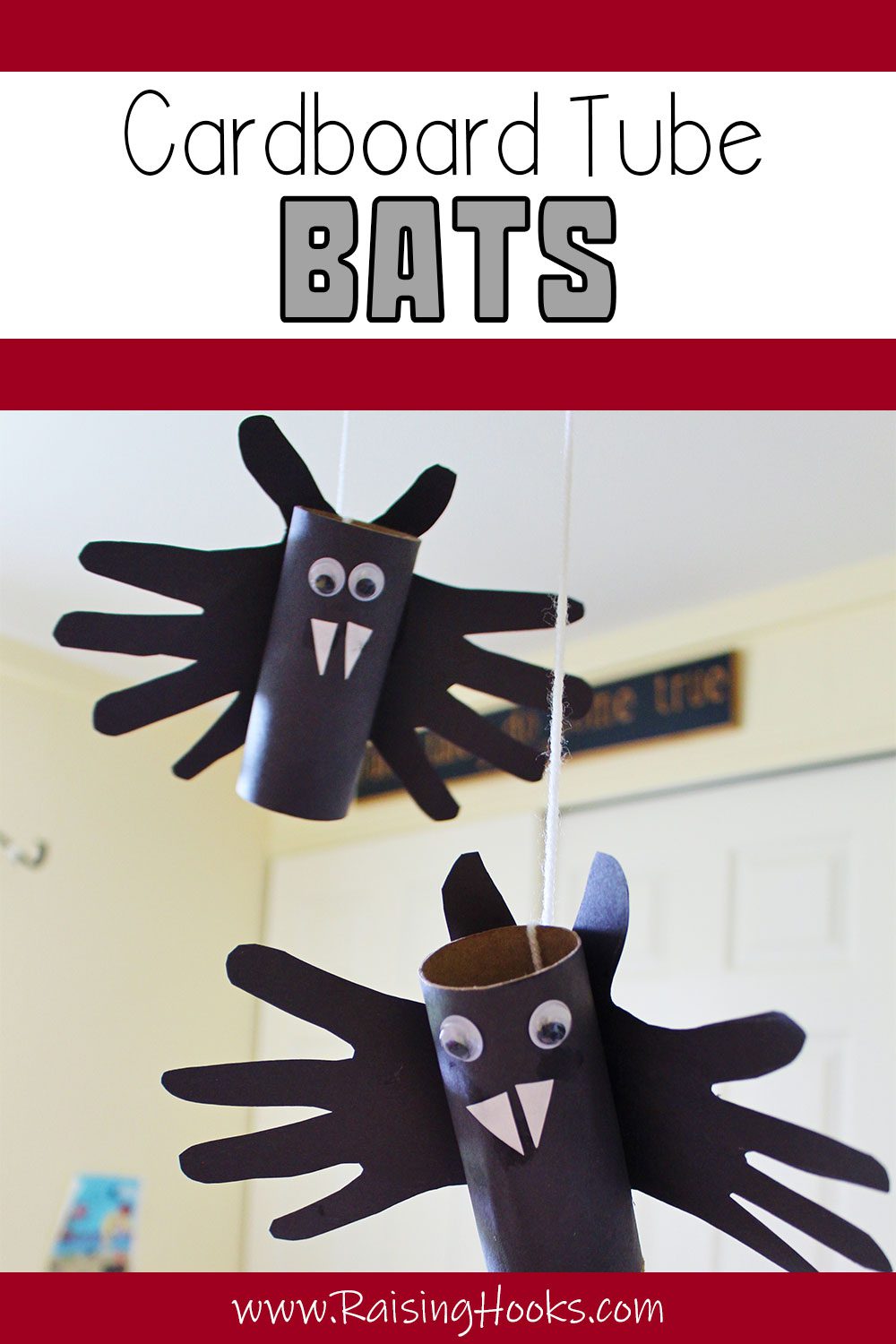 Hand Print Bats - Raising Hooks