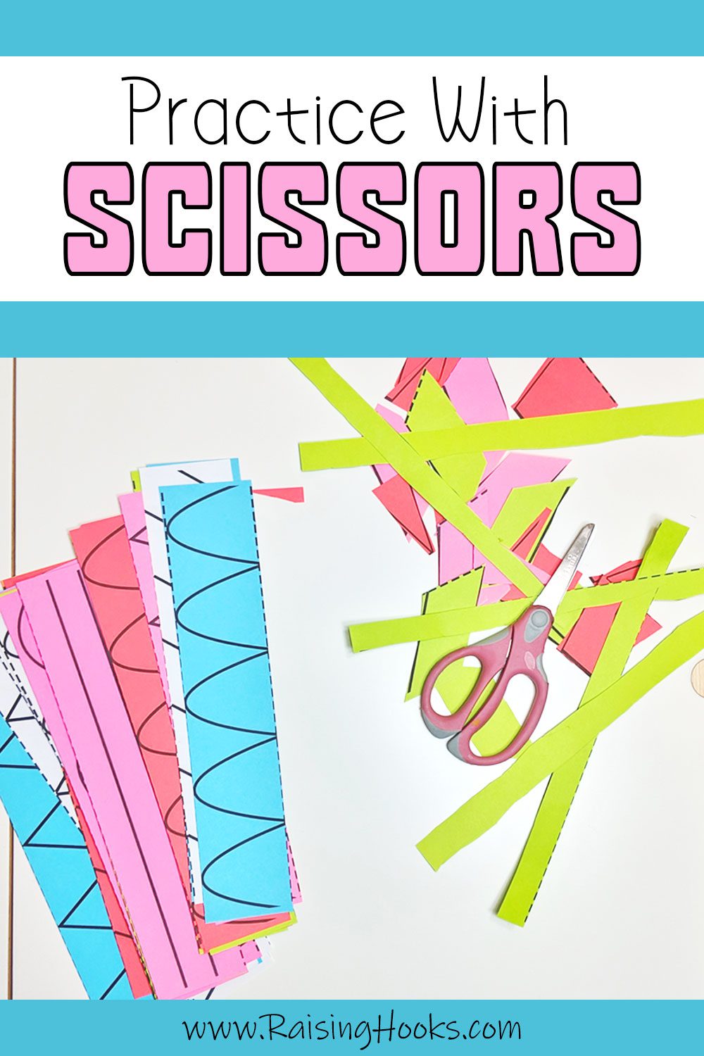 Scissor Practice Print-Out - Raising Hooks