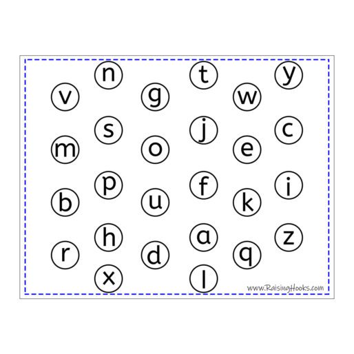 Bottle Cap Letters - Raising Hooks