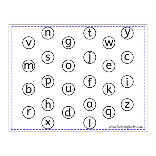 Bottle Cap Letters - Raising Hooks