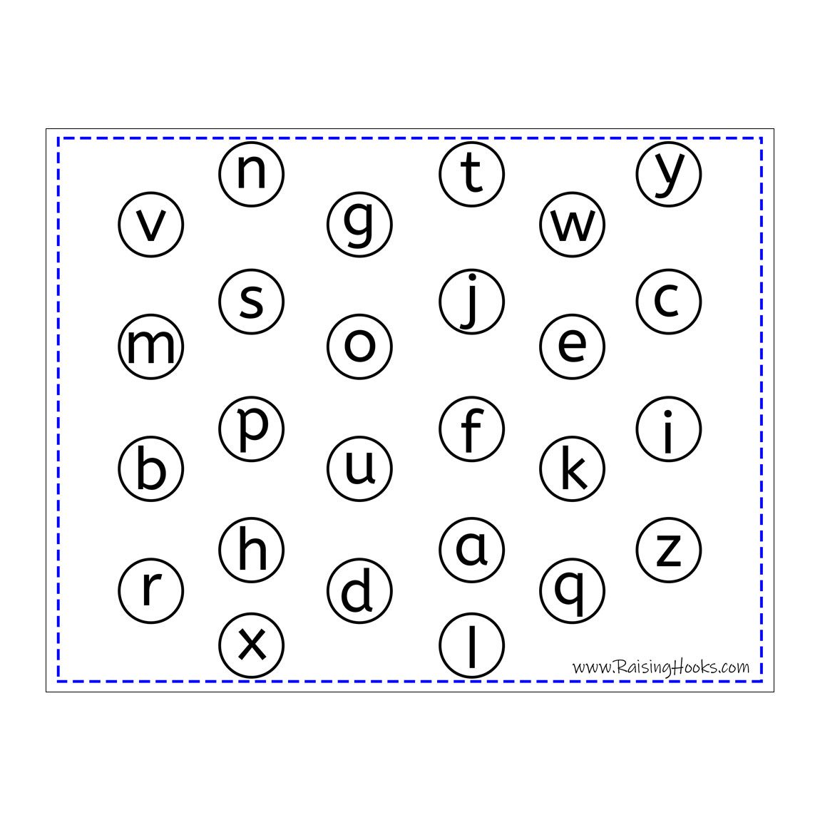 Bottle Cap Letters - Raising Hooks