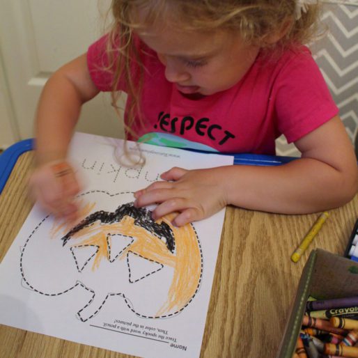 Halloween Tracing Worksheets - Raising Hooks