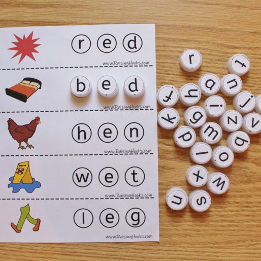 Bottle Cap Letters - Raising Hooks