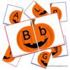 Uppercase and Lowercase Pumpkin Letter Match Free Printable - Raising Hooks