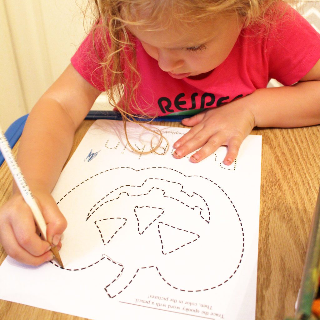 Halloween Tracing Worksheets - Raising Hooks