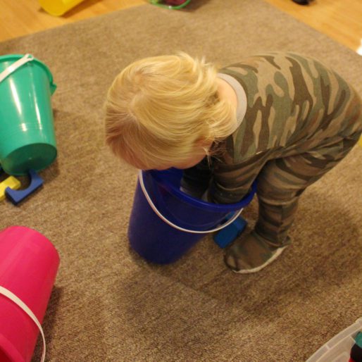 Sorting Colors With Blocks And Buckets - Raising Hooks