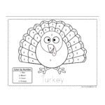 Color By Number Turkey – Raising Hooks