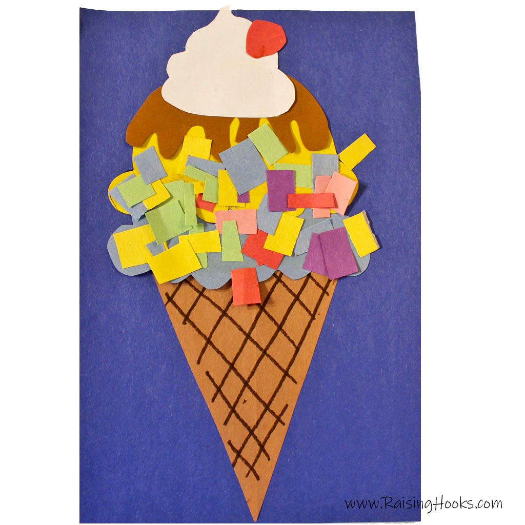 Invitation to Craft – Ice Cream Cones - Raising Hooks