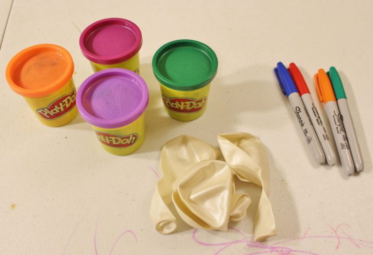 Playdough Wacky Sacks - Raising Hooks