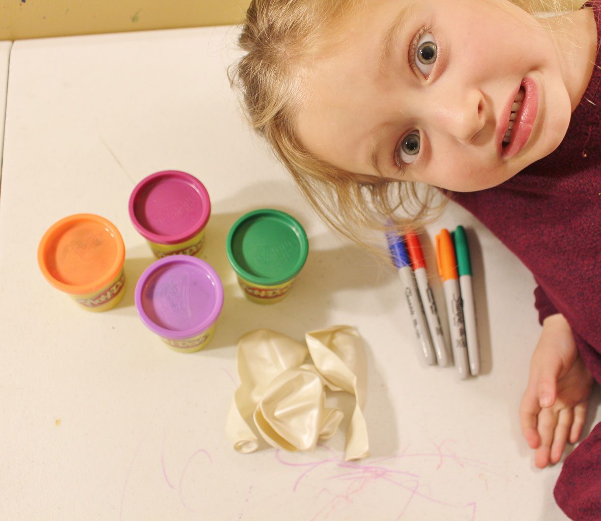 Playdough Wacky Sacks - Raising Hooks