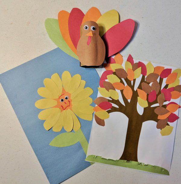 Invitation to Craft – Fall Flower, Tree & Turkey - Raising Hooks