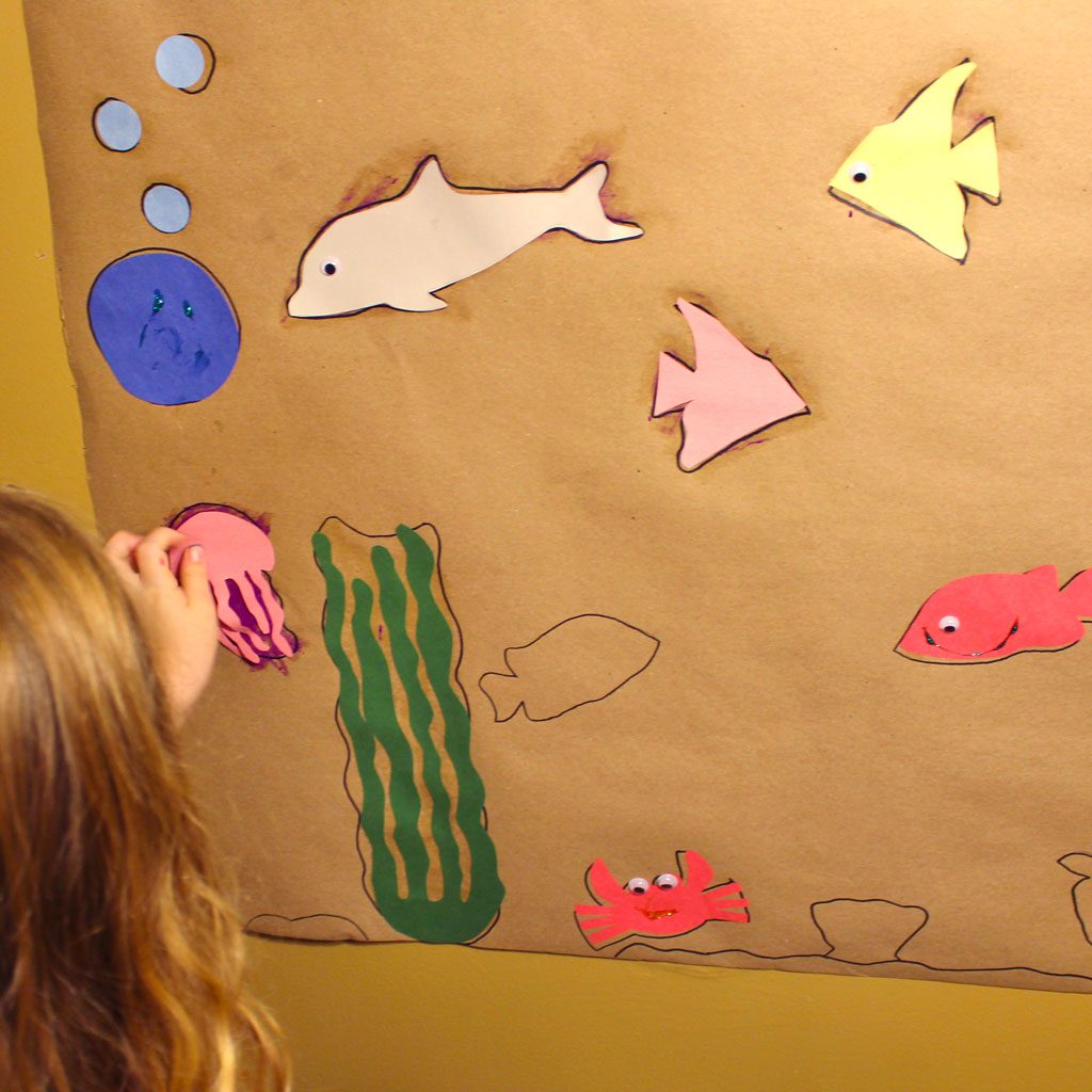 DIY Giant Ocean Puzzle - Raising Hooks