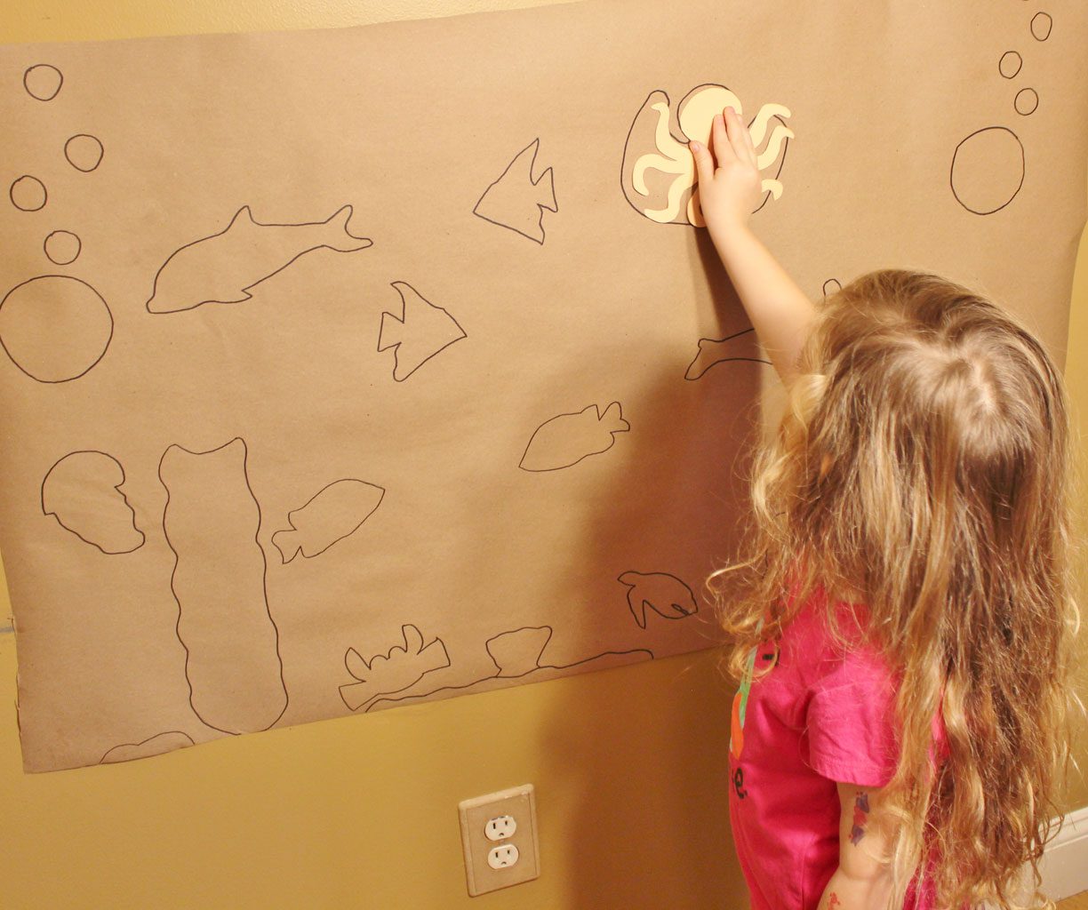 DIY Giant Ocean Puzzle - Raising Hooks