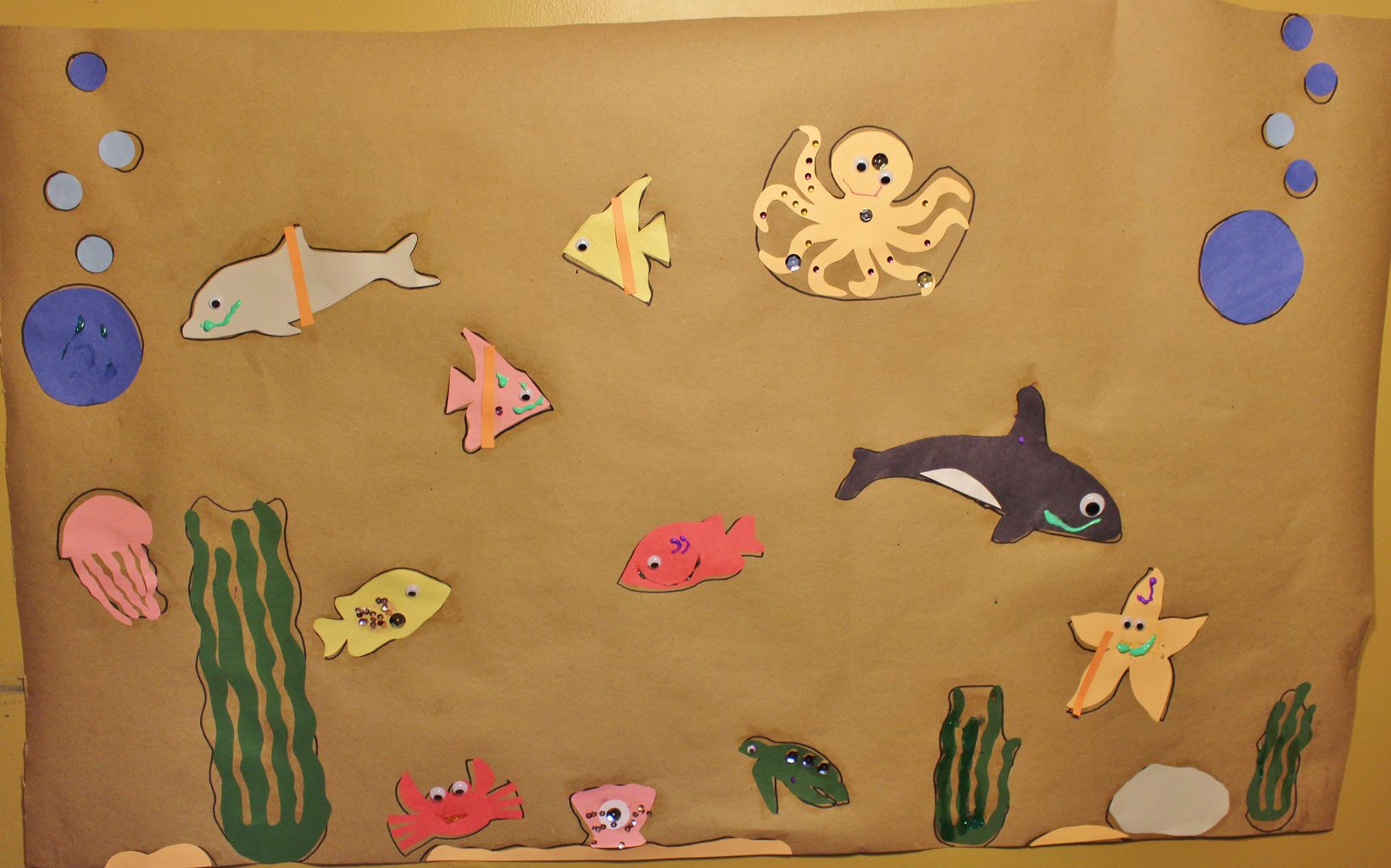 DIY Giant Ocean Puzzle - Raising Hooks