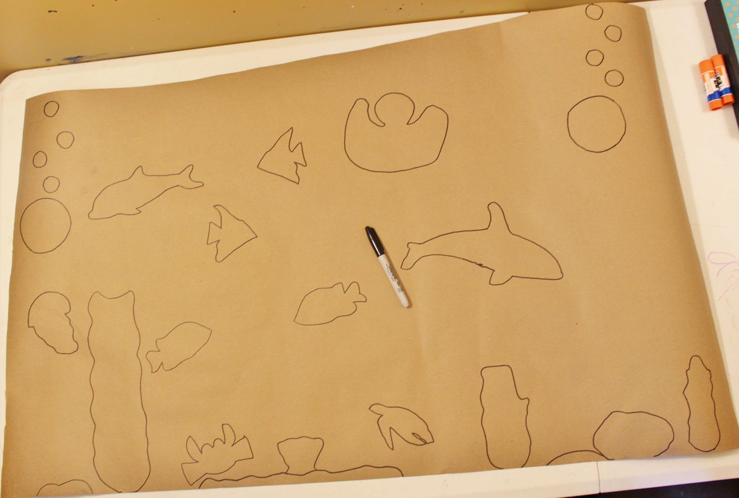 DIY Giant Ocean Puzzle - Raising Hooks