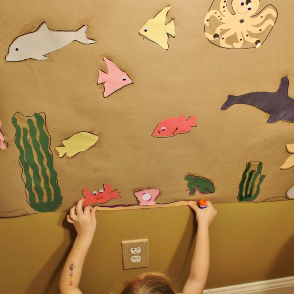 DIY Giant Ocean Puzzle - Raising Hooks