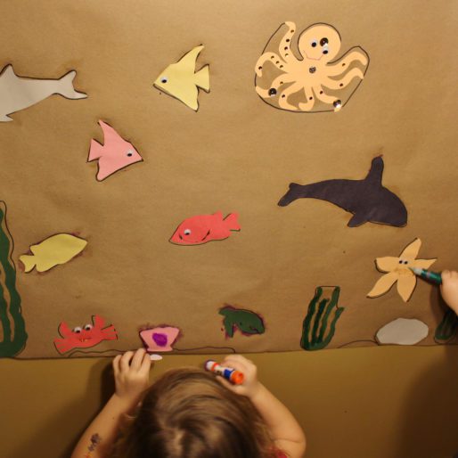 DIY Giant Ocean Puzzle - Raising Hooks