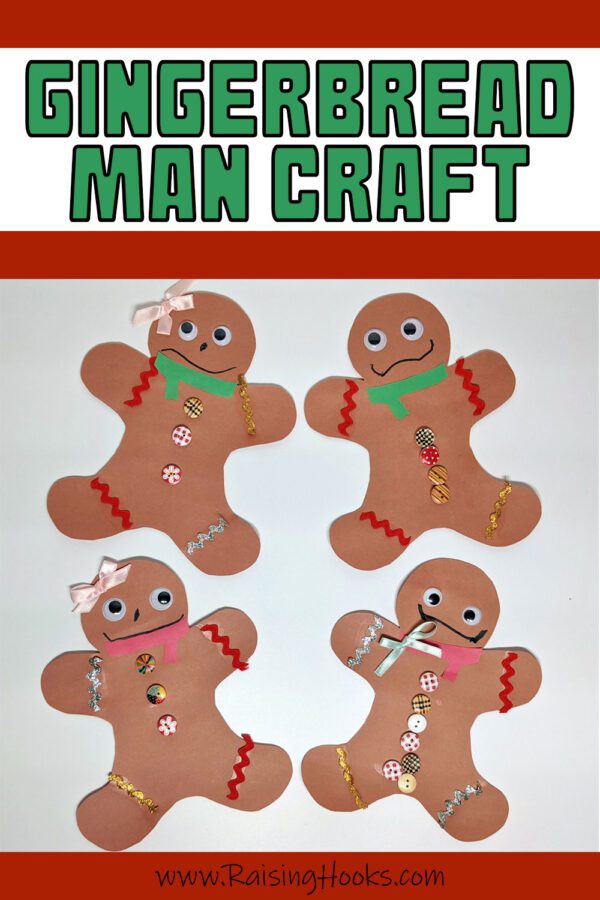 Gingerbread Man Craft - Raising Hooks