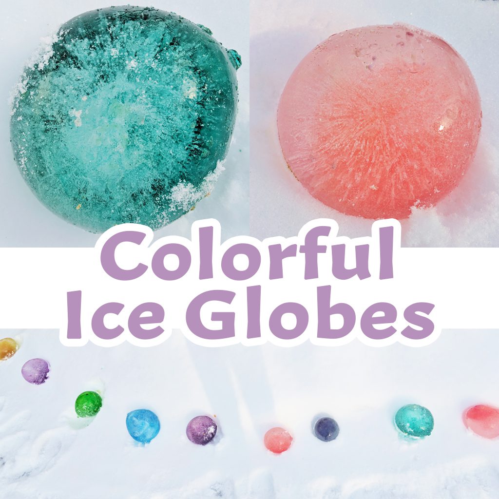 Colorful Ice Globes - Raising Hooks