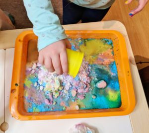 Fizzing Colors Experiment - Raising Hooks