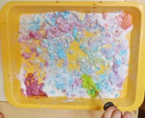 Fizzing Colors Experiment - Raising Hooks