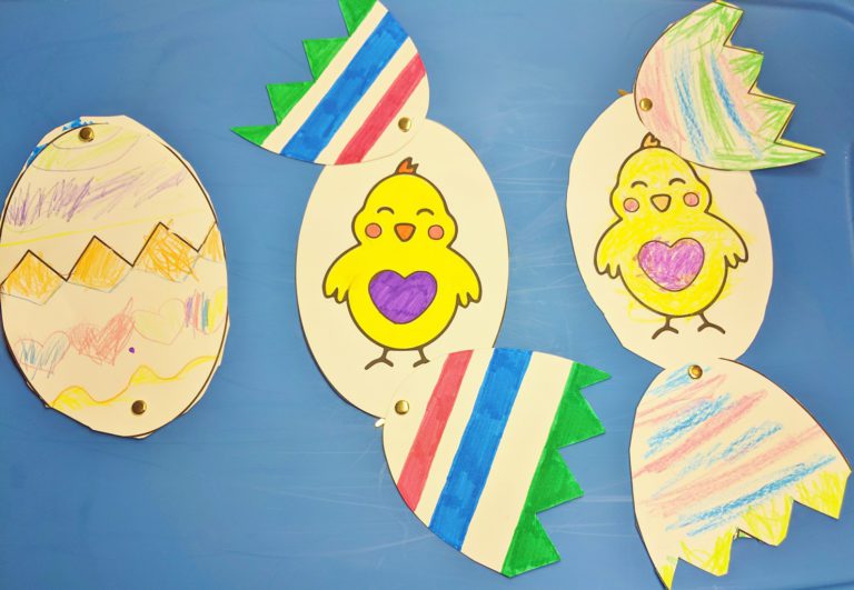 Hatching Chick Easter Egg Craft - Raising Hooks