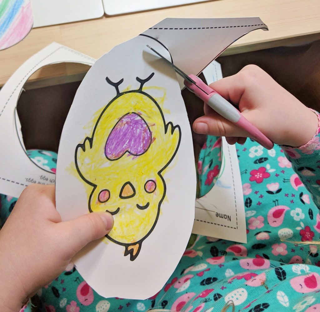 Hatching Chick Easter Egg Craft - Raising Hooks