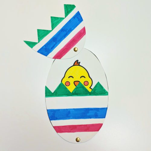 Hatching Chick Easter Egg Craft - Raising Hooks
