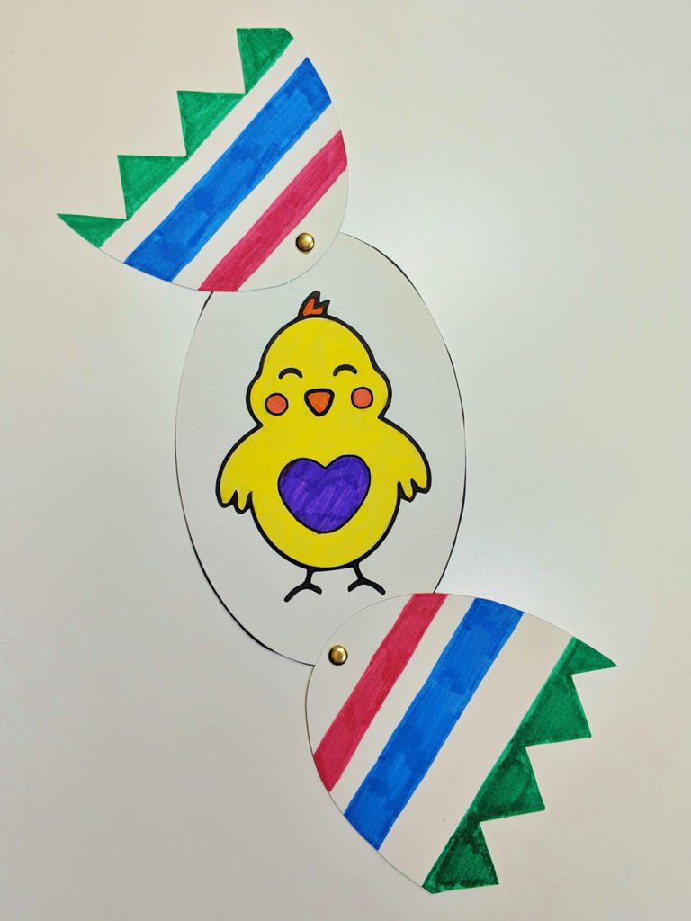 Hatching Chick Easter Egg Craft - Raising Hooks