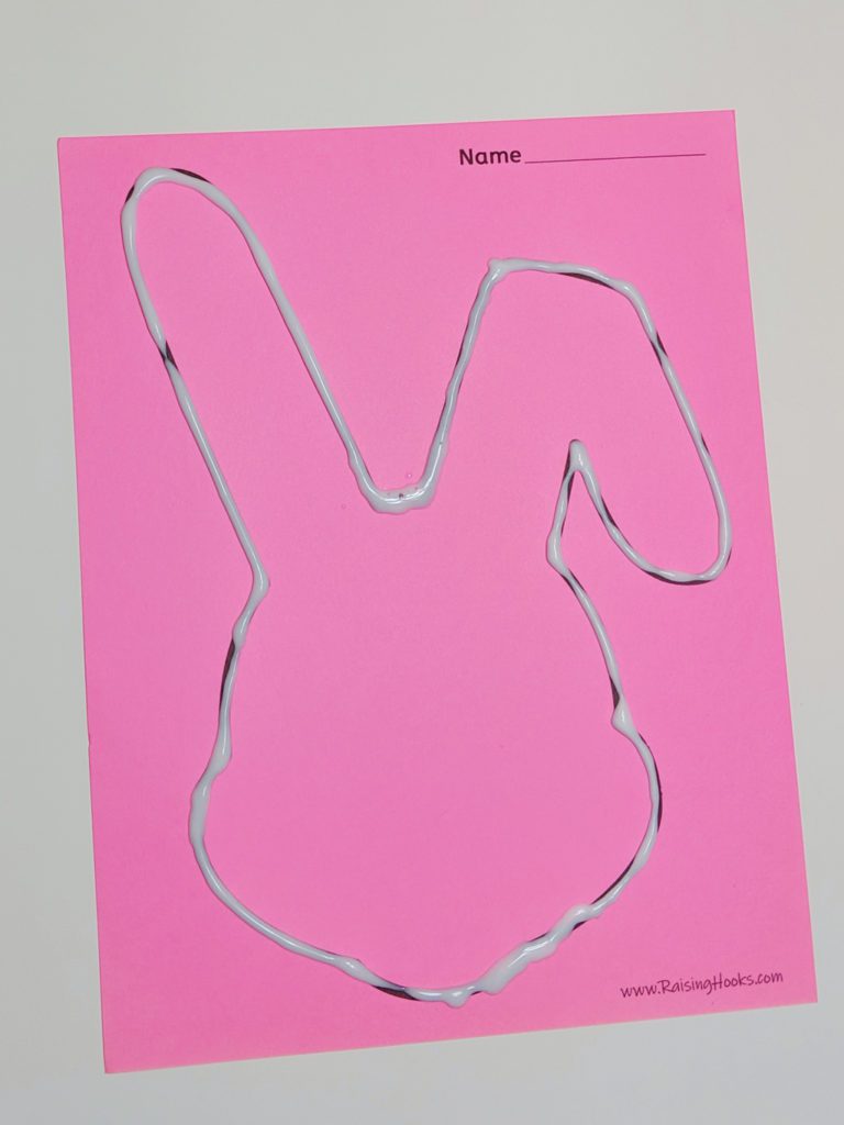 Marshmallow Easter Bunny - Raising Hooks