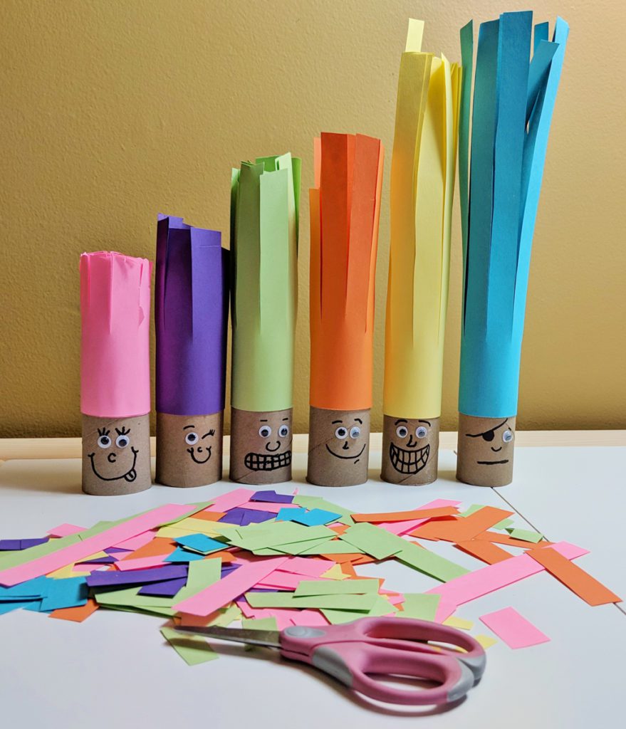 Paper Hair Salon – An Exciting Fine Motor Activity - Raising Hooks