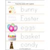 Tracing Easter Words - Raising Hooks