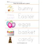 Tracing Easter Words - Raising Hooks