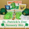St. Patrick's Day Sensory Bin - Raising Hooks