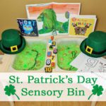 St. Patrick's Day Sensory Bin - Raising Hooks