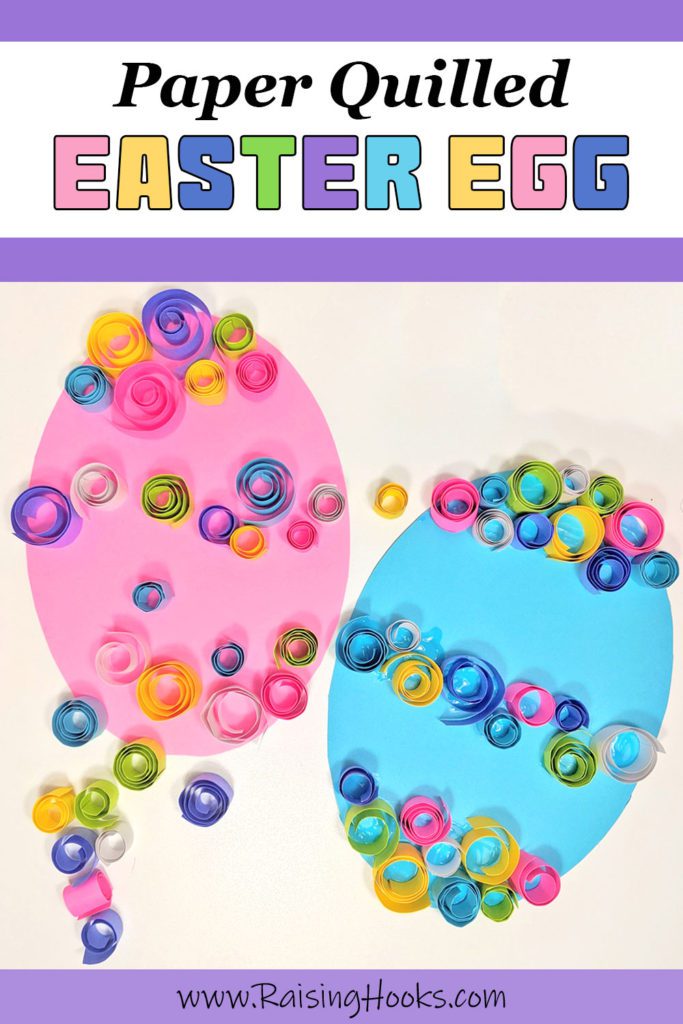 Paper Easter Egg Craft - Raising Hooks