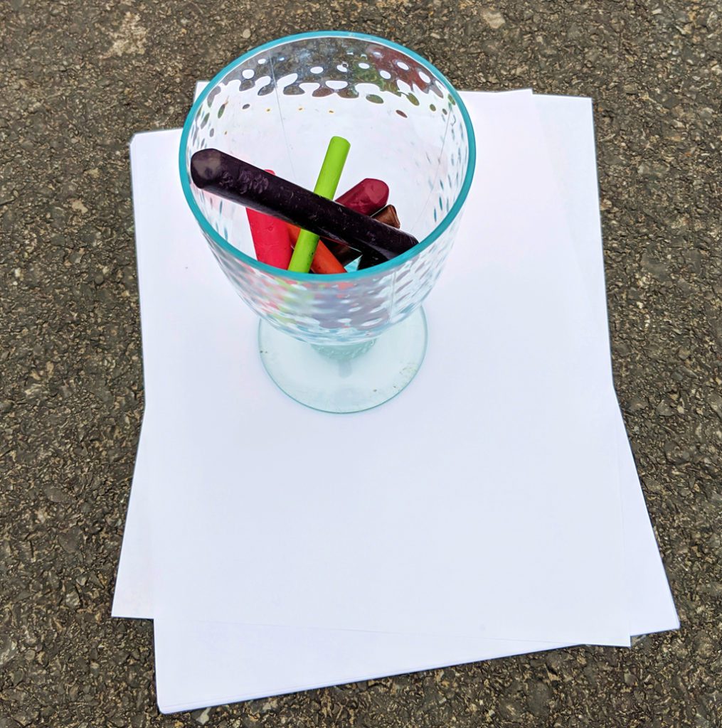 Teaching Textures Outside - Raising Hooks