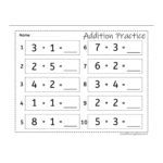 Addition Practice - Raising Hooks