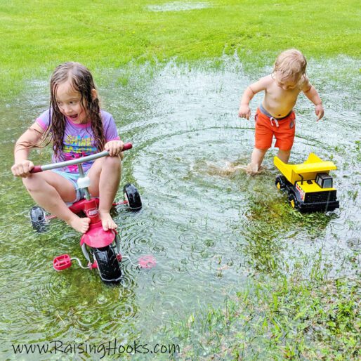 There’s Something Special About Playing In The Rain - Raising Hooks