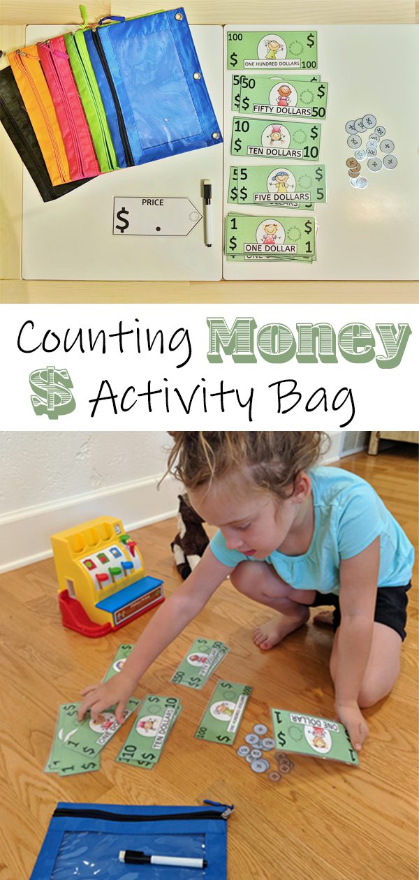 Counting Money Activity Bag - Raising Hooks