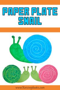 Paper Plate Snail - Raising Hooks
