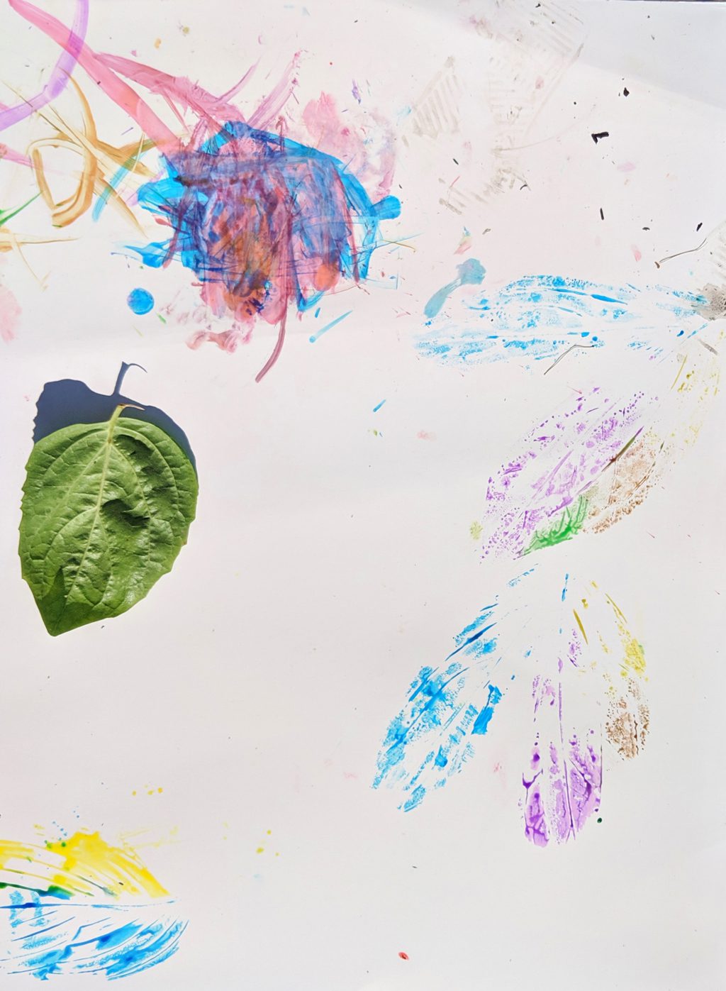 Leaf Printing - Raising Hooks