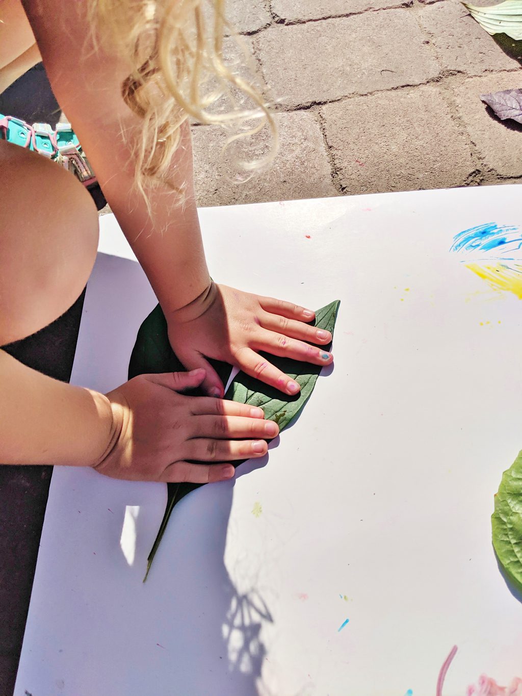 Leaf Printing - Raising Hooks