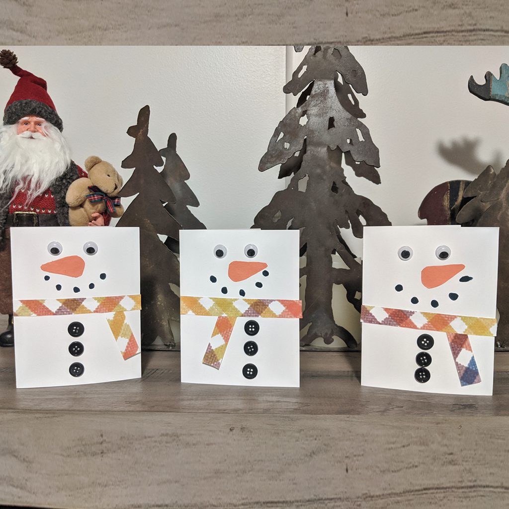 Snowman Cards - Raising Hooks