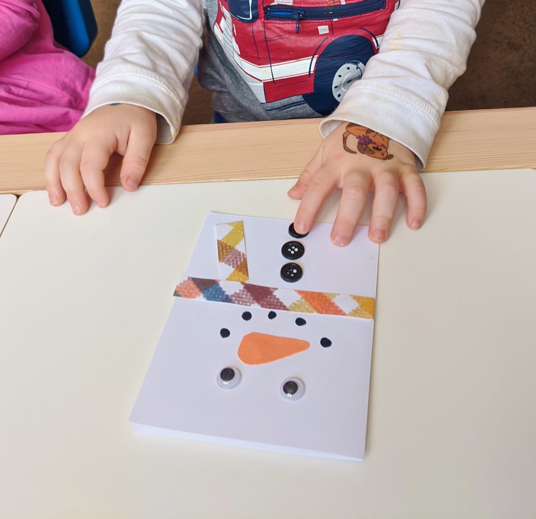 Snowman Cards - Raising Hooks