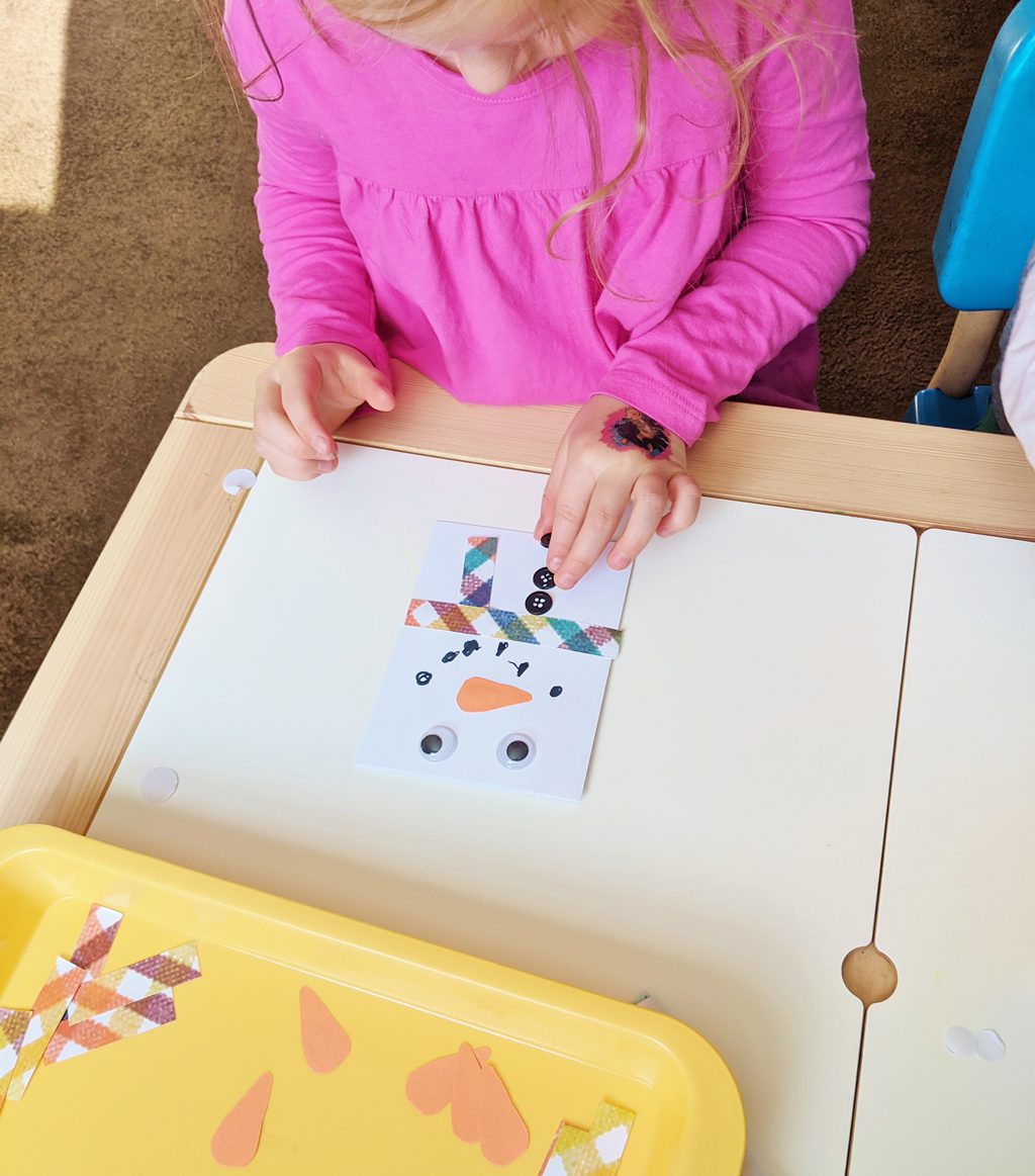 Snowman Cards - Raising Hooks