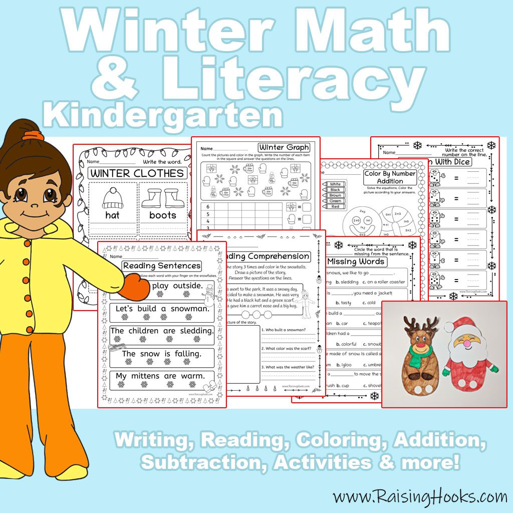 Winter Number Names - Raising Hooks